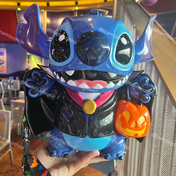 Disney | Toys | Disney Parks 224 Vampire Stitch Halloween Popcorn ...